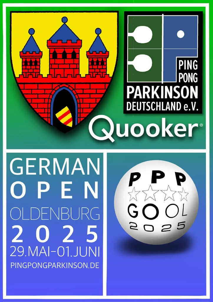 Quooker PingPongParkinson German Open 2025 in Oldenburg